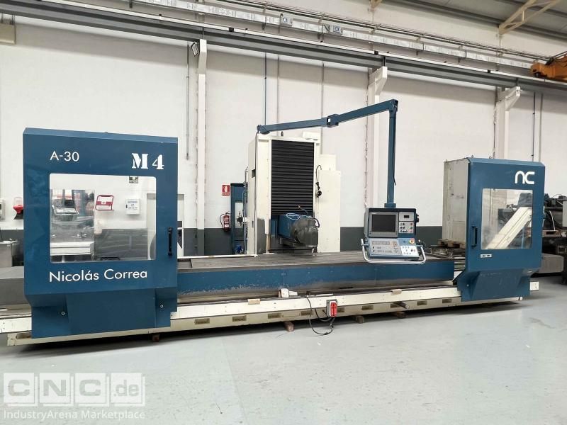 Nicolás Correa A30/40 UDG Bed Type Milling Machine - Maquinaria Colás