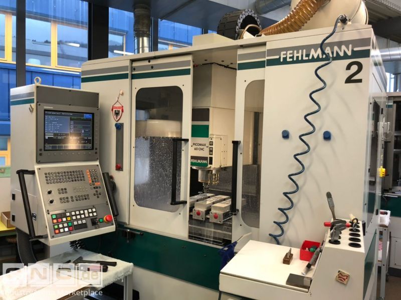 Fehlmann Picomax 60 CNC Milling machine - Mach4Metal